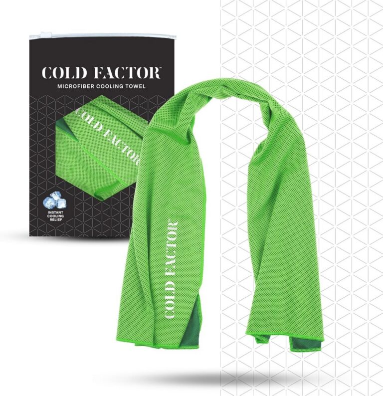 Instant Cooling Microfiber Towel | Cold Factor Cooling